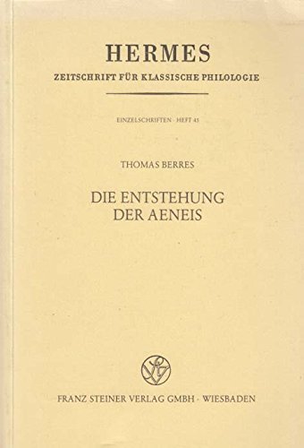 『Die Entstehung der Aeneis』｜感想・レビュー - 読書メーター