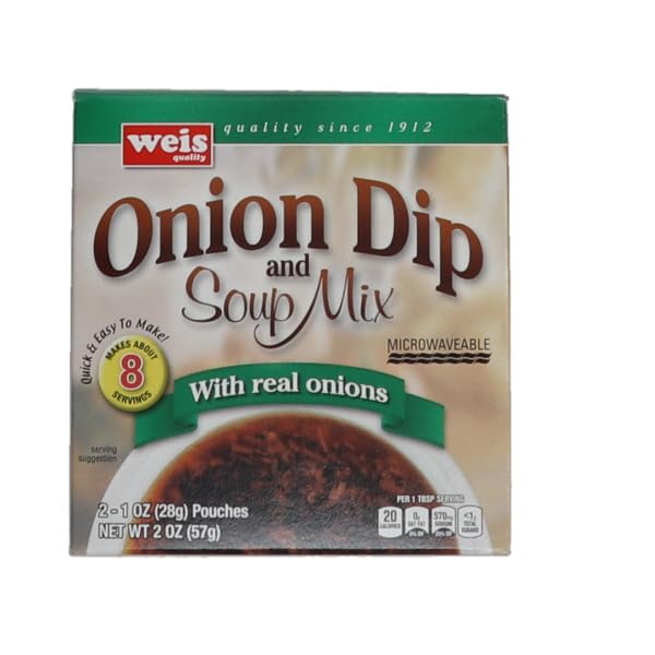 Amazon.com: Weis Quality, Soup & Dip Mix Onion, 2 Ounce