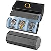 Amazon.com: QWATCHBANDS Napa Leather Watch Rolls for Men - Hexagon ...
