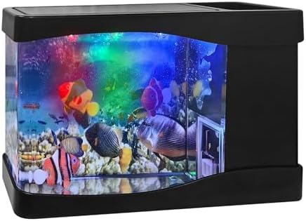 TOGETDREAM Artificial Tropical Fish Aquarium Decorative Lamp Artificial ...