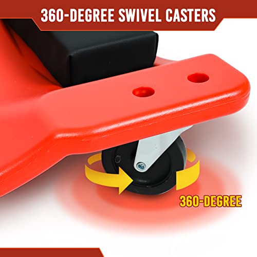 Snapklik.com : BLACKHORSE-RACING Plastic Mechanics Creeper 40 Inch ...