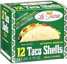 Amazon.com: La Tiara White Taco Shell (Box of 12) : Grocery & Gourmet Food