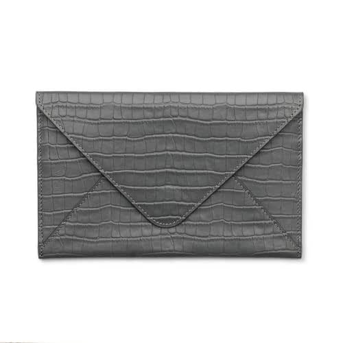 Amazon.com: MayaCraft Handmade Genuine Leather Wallet with Croc ...
