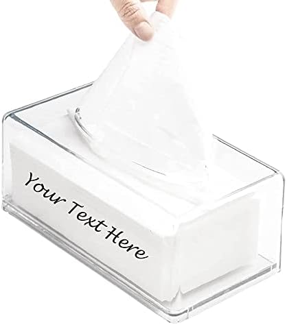 Amazon.com: Personalized Passion Acrylic Tissue Box with Name ...