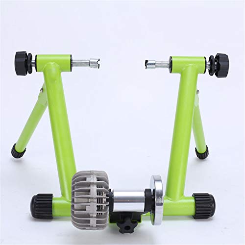 Indoor Cycle Exercise Trainer, Foldable Platform Liquid Resistance Bicycle Roller, Magnetic ...