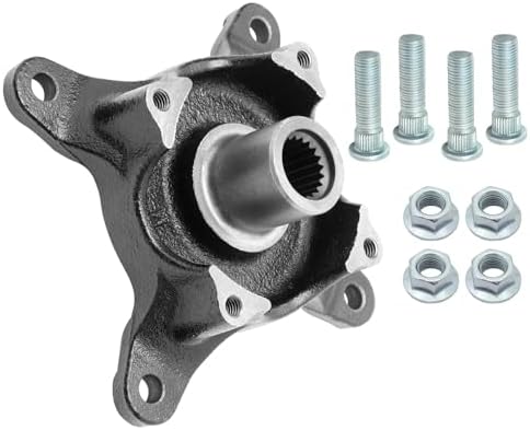 Amazon.com: Front Wheel Hub & Studs for Polaris Ranger 400 425 500 570 ...