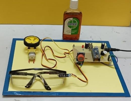 Buy Vigyanics Eye Blink Anti Sleep Alarm with Alcohol Detector Project ...