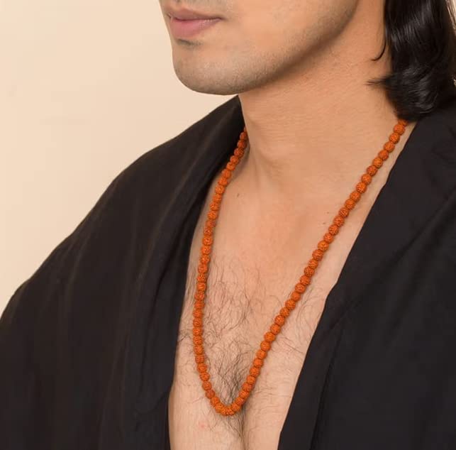 OPTIMUS RUDRAKSHA Rudraksha Mala 108 Beads Original Certified रुद्राक्ष ...