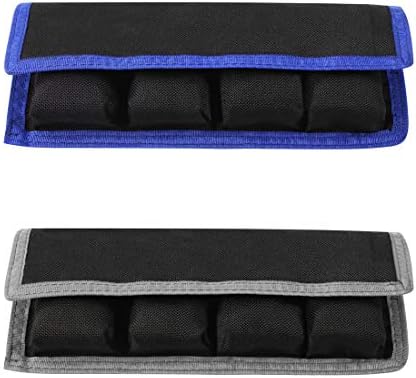 Amazon.com : Meking 2 Pcs DSLR Battery Case Holder Storage Bag (4 ...