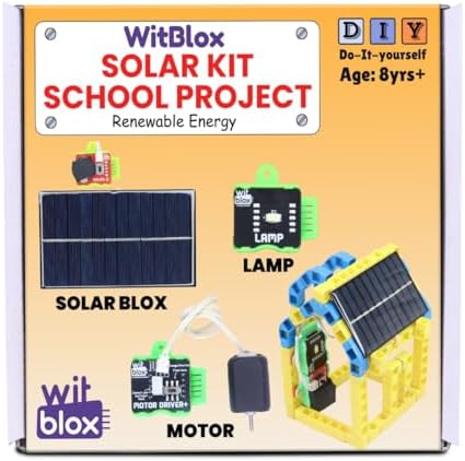 Buy Witblox DIY Solar Power Kit for Kids with Free Online Class| STEM ...