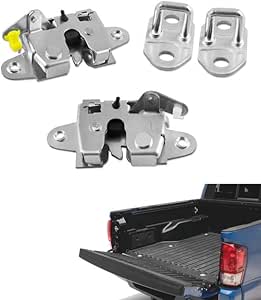 Amazon.com: Back Tailgate Lock Latch with Striker Fit for Toyota Tacoma ...