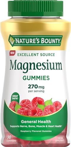 Amazon.com: Nature Made High Absorption Magnesium Glycinate Gummies 100 ...