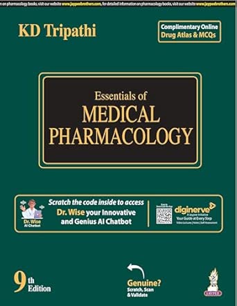 Buy ESSENTIALS OF MEDICAL PHARMACOLOGY (COVERING COMPETENCY-BASED NMC ...