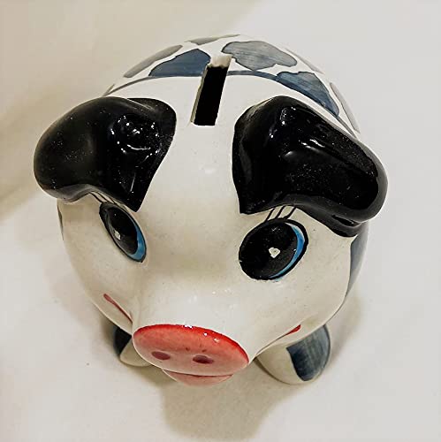 YOUR LOCAL STORE Piggy Bank Coin Holder Saving Bank Ceramic Pig Shaped ...