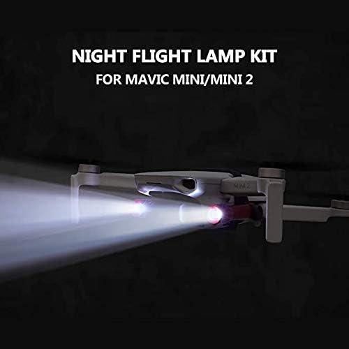 Linghuang LED Light Headlamp Flight Head Lamp with Bracket for DJI Mini ...