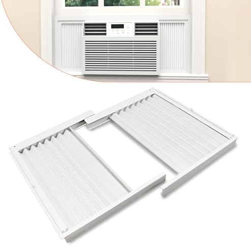 Amazon.com: GCGOODS Window Air Conditioner Side Panels with Frame ...