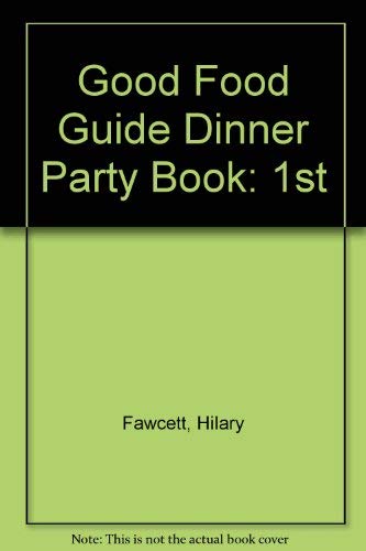 Good Food Guide Dinner Pty Bk: Fawcett, Hilary: 9780340157909: Amazon ...