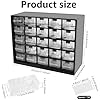 Amazon.com: 25 Drawers Stackable Storage Cabinet with 50 Removable ...