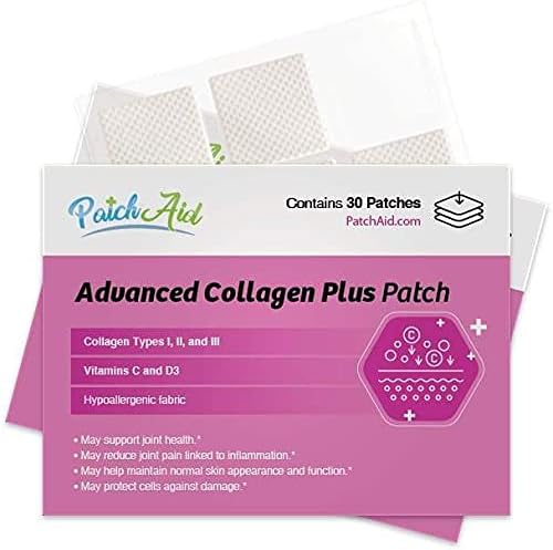 Patch Aid Advanced Collagen Plus – 30 Daily Topical Patches. 100% ...