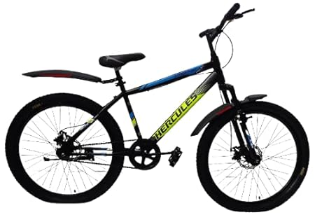 Buy Hercules Streetcat Pro3.0 26T Single Speed Bicycle Dual Disc Brake ...