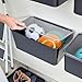 Amazon.com: iDesign Storage Bin with Lid & Wall Mount Bracket, The ...