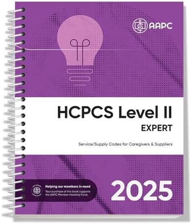 Amazon.com: HCPCS Level II Expert 2025: 9781635277449: AAPC: Books
