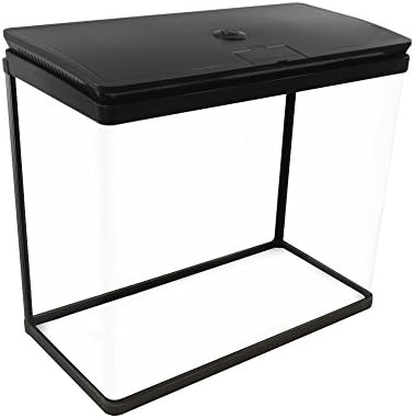 AllPondSolutions Nano Fish Tank with Filter and Light - Rectangular ...