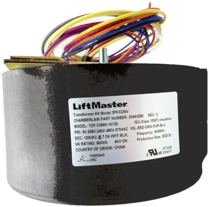 LiftMaster 3PHCONV 3-Phase Voltage Converter – Industrial Transformer ...