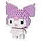 Amazon.com: nanoblock - Sanrio - Kuromi, Character Collection Series ...