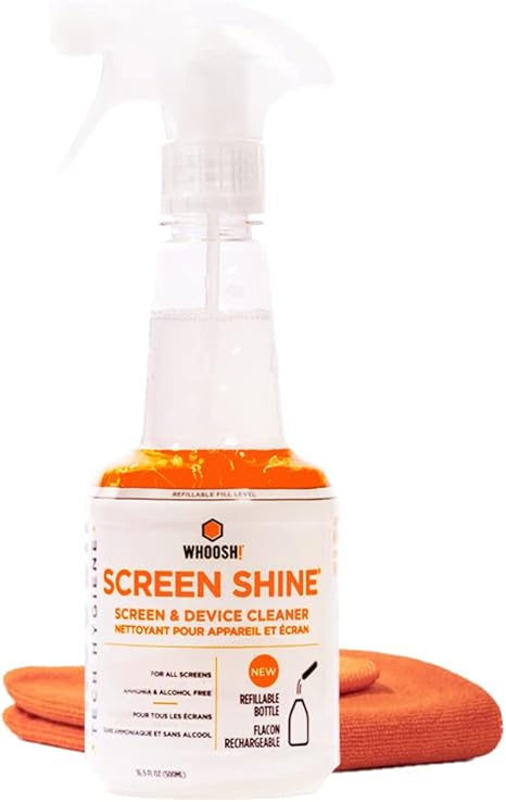 Amazon.com: WHOOSH! 2.0 Screen Cleaner Kit - [New REFILLABLE 16.9 Oz ...
