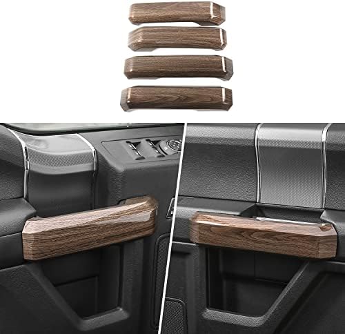 Amazon.com: Voodonala for Ford F150 2015-2020 Silver Inner Door Handle ...