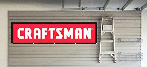 Amazon.com : Craftsman Tools Banner Flag for for Wall Decor Garage ...