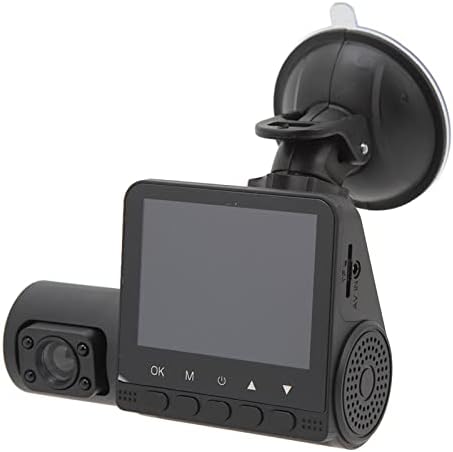 Car Driving Recorder, Front Rear Dashcam 3 Channel Dash Cam 1080P Three ...