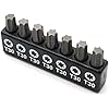 TMAX 7pc 1 Inch T30 Torx Bit Set - Quick Change Star Driver Bits for ...