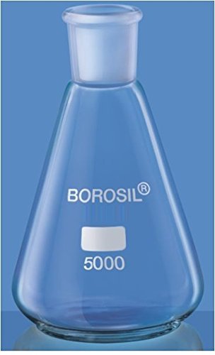 Borosil 5000009 Flask, 25 ml : Amazon.in: Industrial & Scientific