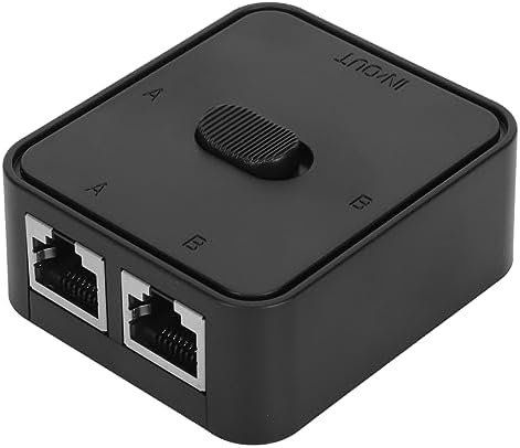 Amazon.com: 2 Port Gigabit Network Switch, RJ45 CAT6 Port Gigabit ...