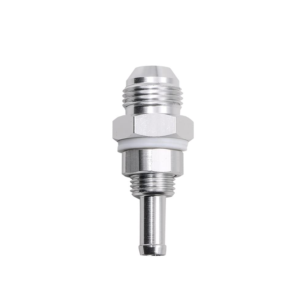 Snapklik.com : 8AN Straight To 5/16inch Hose Barb Double Fuel Pump Tank ...