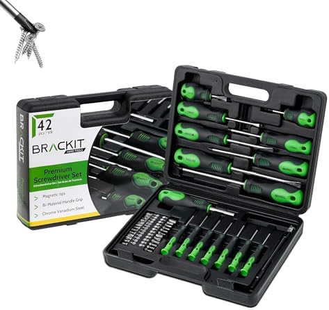 12pc Heavy Duty Pound Through Screwdriver Set + Case ct1427 : Amazon.co ...