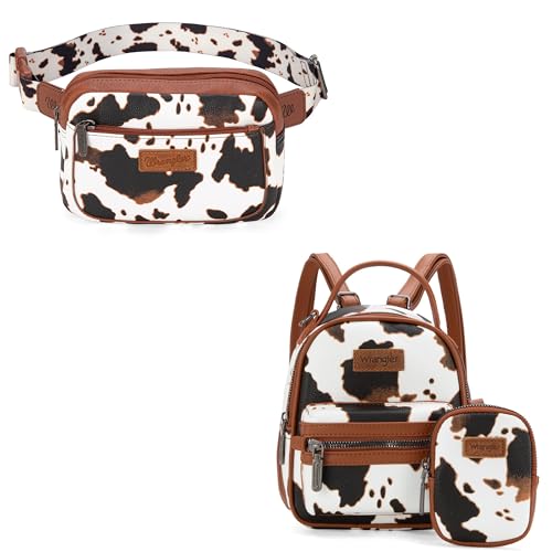 Montana West Wrangler Mini Backpack and Waist Pack for Women - Want It All
