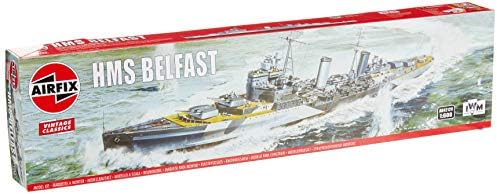Revive History With Airfix HMS Belfast 1:600 Classic Military Ship ...