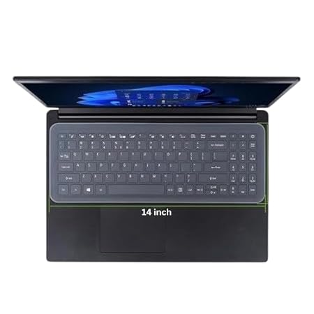 Dolluk Universal Keyboard Protector Skin for 14 Inch Laptop – Anti-Dust ...