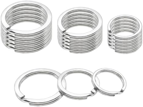 Amazon.com: PH PandaHall 20mm Split Rings, 50pcs 304 Stainless Steel ...