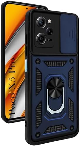 SPAZY CASE® Poco X5 Pro 5G Back Cover | Dual Layer Armor Defender Full ...