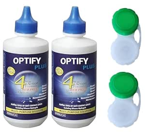 Buy Optify EYE 700 ml contact lens solution Online at Low Prices in ...