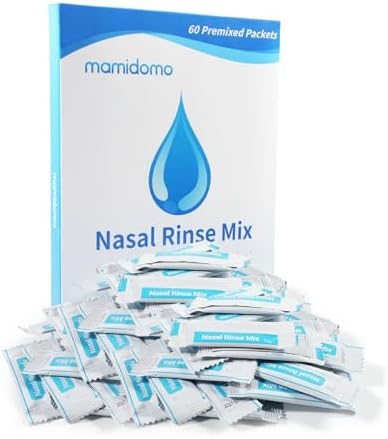Amazon.com: MAMODOMO 2.7g 60 Nasal Rinse Packets, Neti Pot Salt Packets ...