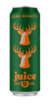 Amazon.com: ZERO GRAVITY CRAFT BREWERY Buck Buck Juice IPA Sgl Lata, 19 ...