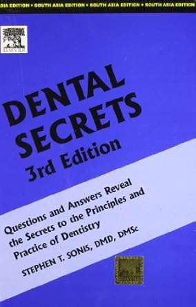 Dental Secrets (English) 3rd Edition: Sonis: 9788181471758: Amazon.com ...