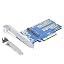 #10Gtek# 10Gtek 2-Port M.2 NVMe Adapter M-Key, PCIe X8 Gen3. Requires ...