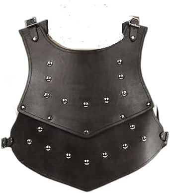 Amazon.com: Medieval Spartan Gladiator Leather Cuirass Chest Body Armor ...
