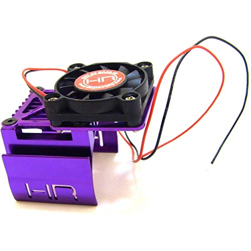 Amazon.com: Hot Racing MH550T07 Clip-on Motor Heat Sink W/ Fan And ...